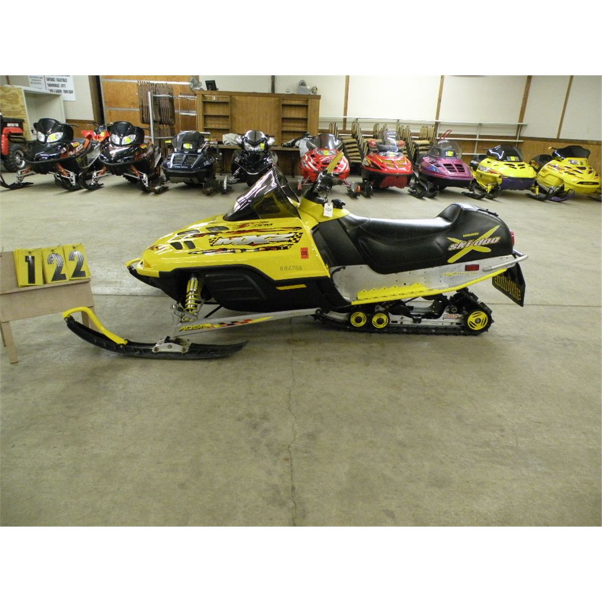 2002 Ski Doo MXZ-X 800 VIN-2BPS188132V000334