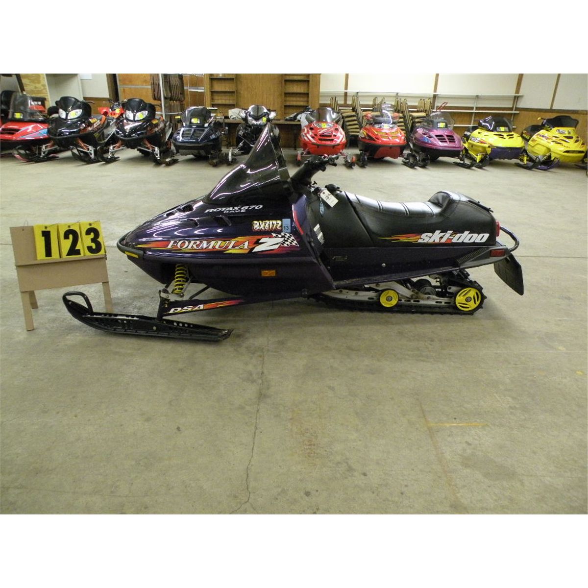 1998 Ski Doo Formula Z 670 VIN-125403002