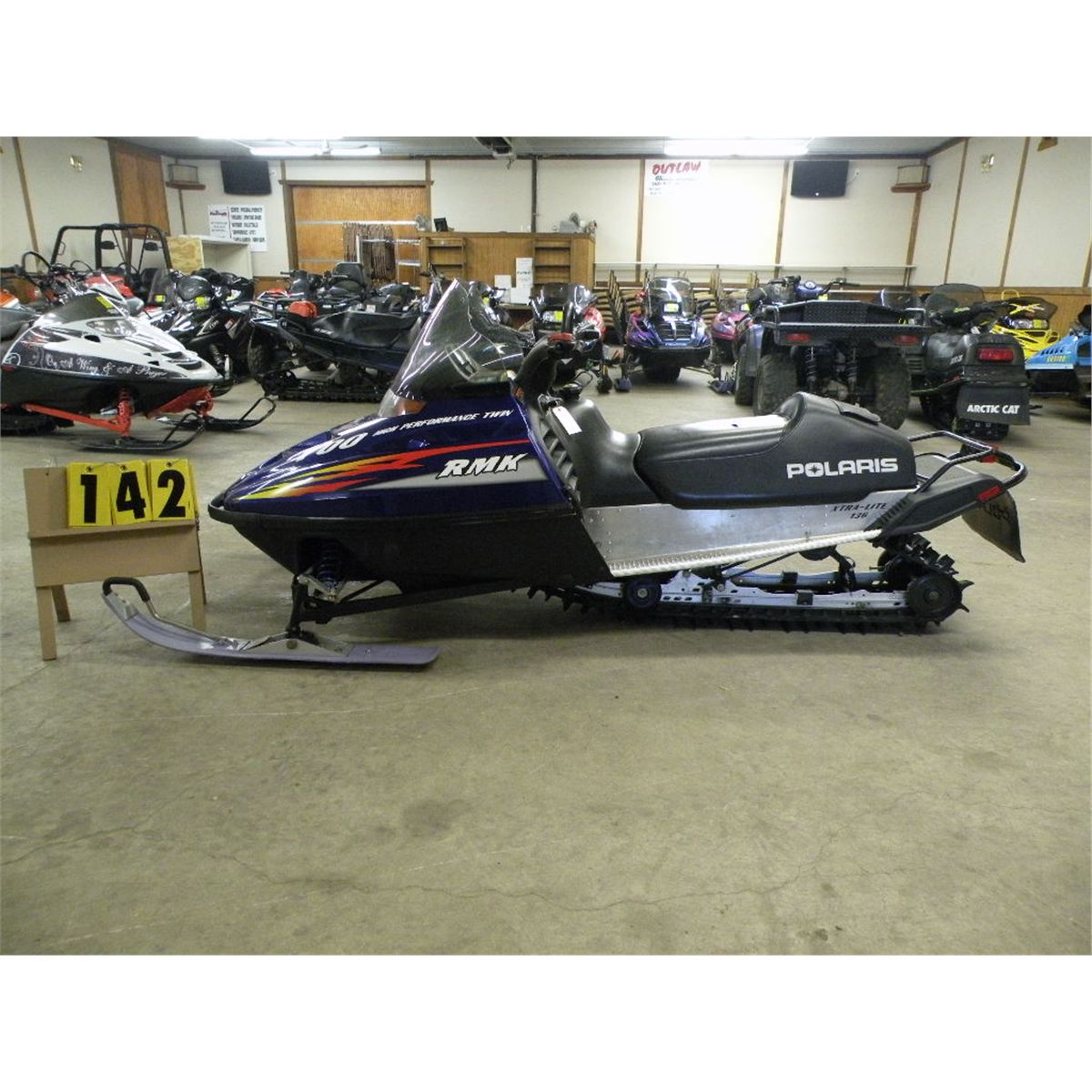 2000 Polaris 700 RMK VIN-4XASR7AS1YB062134