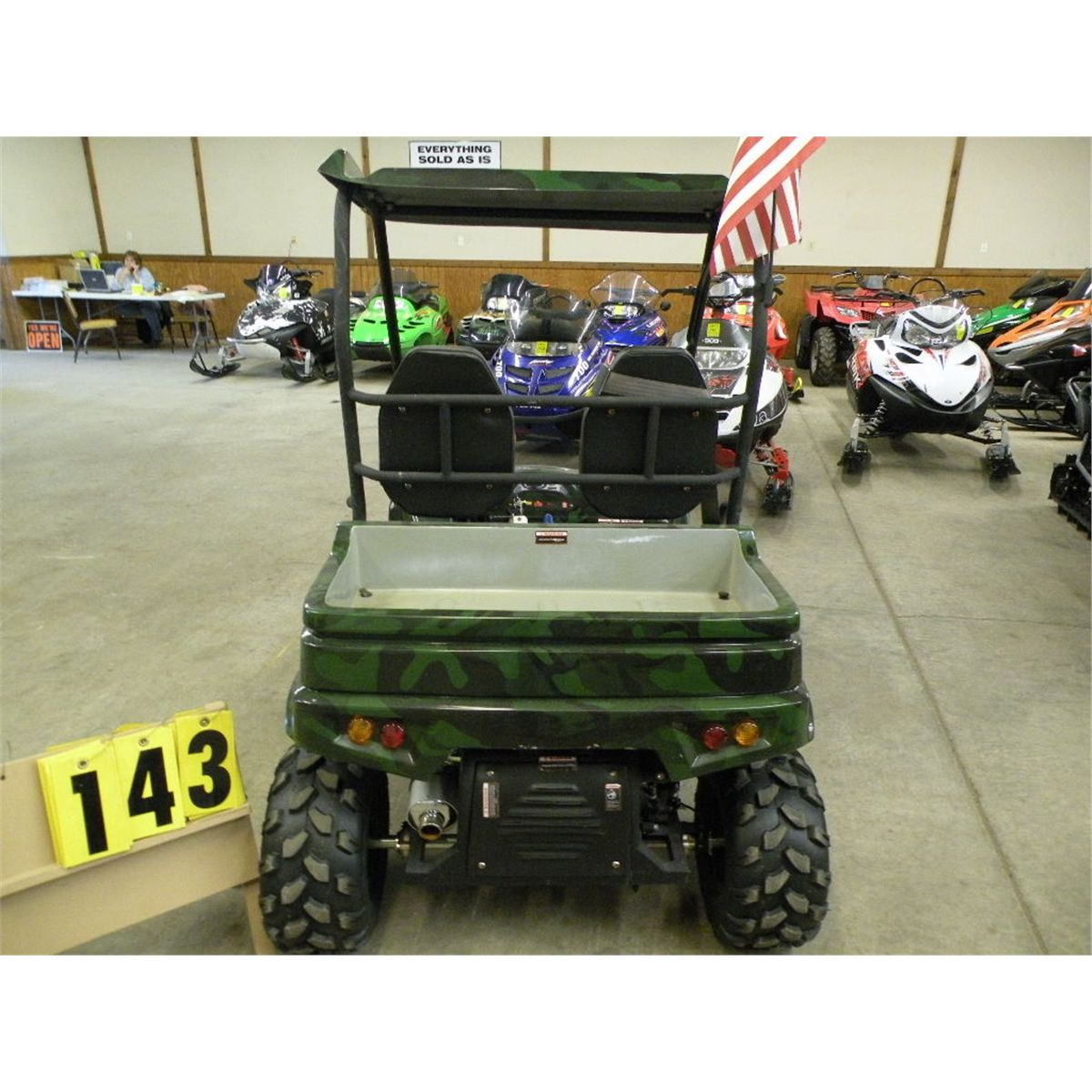 2008 Kandi 150cc UTV VIN-L5CSEJLE18M010532