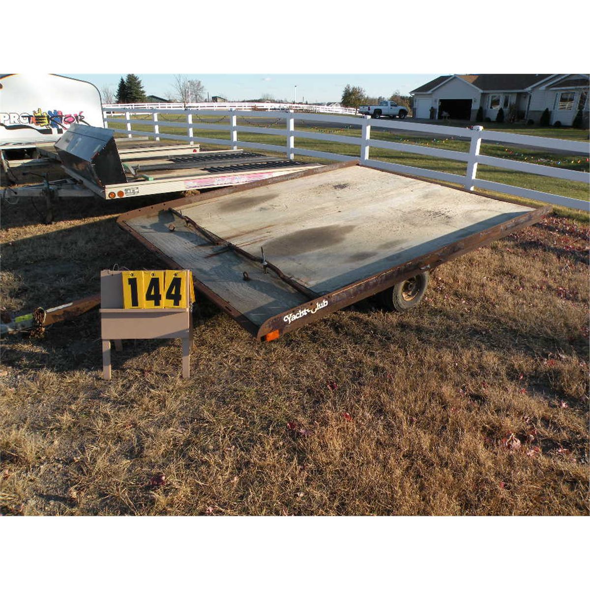 1995 Yacht Club 8x8 trailer