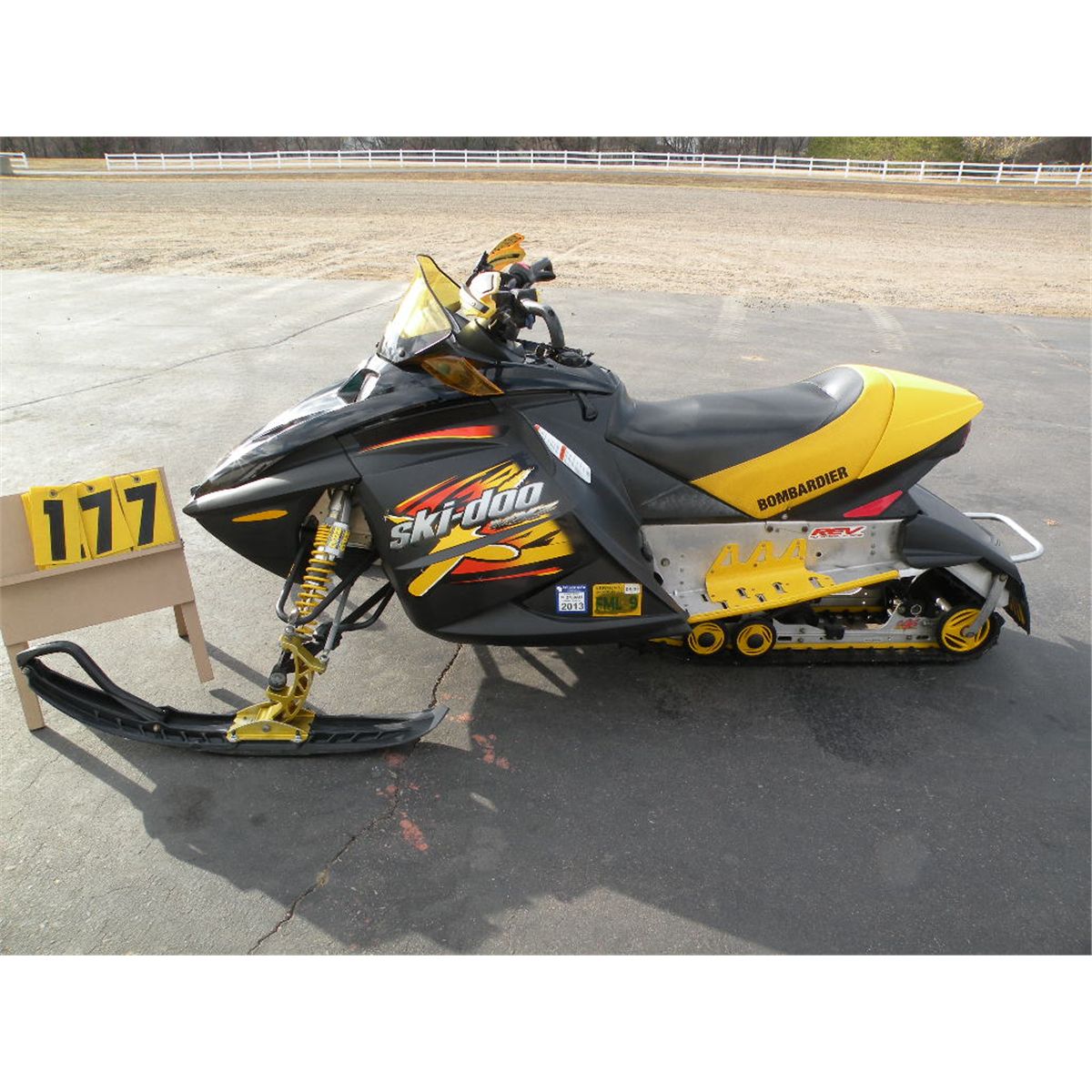 2003 Ski Doo MXZ X 600 H.O. VIN-2BPS225643V000208