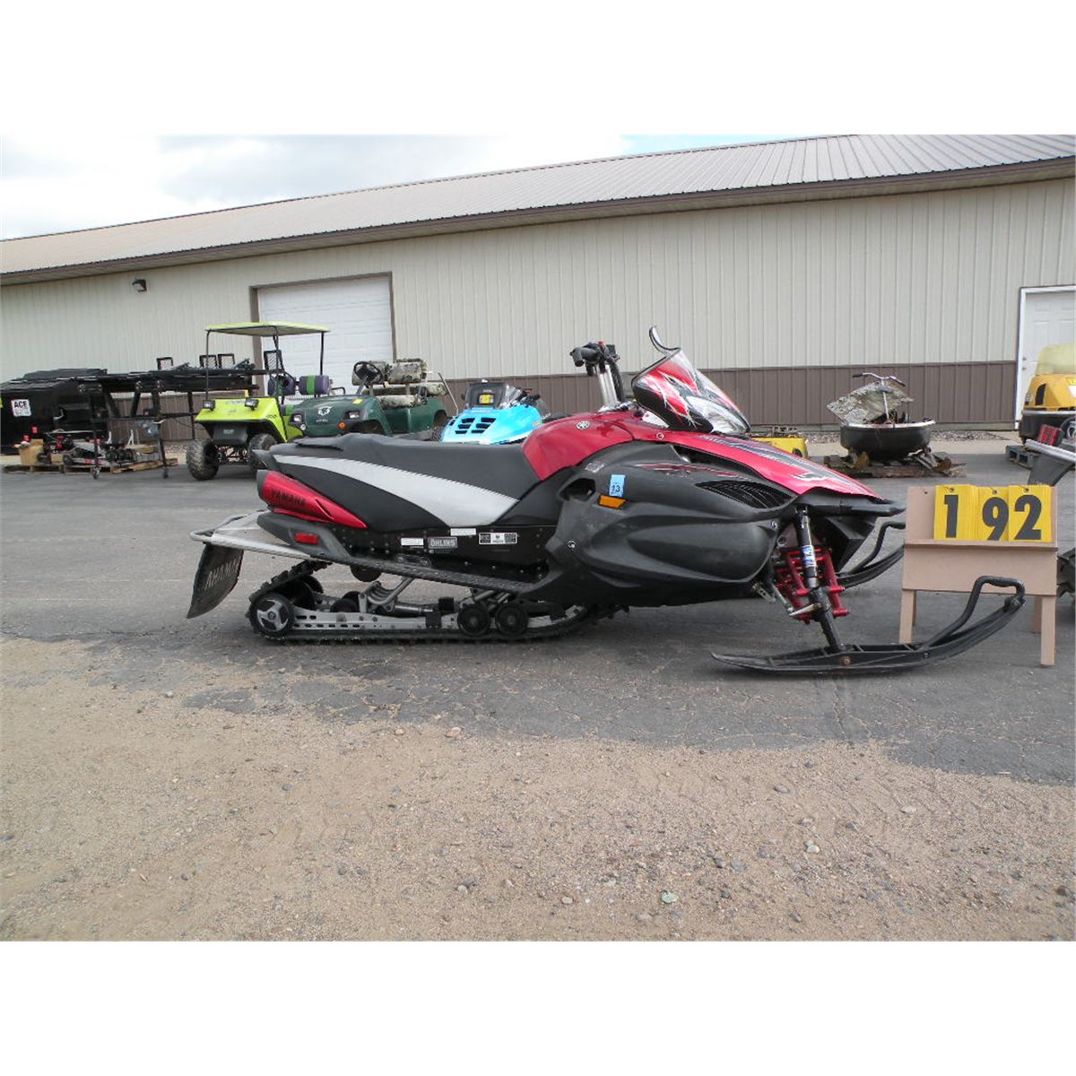 2007 Yamaha Apex Attack 1000cc VIN-JYE8GV0047A001307