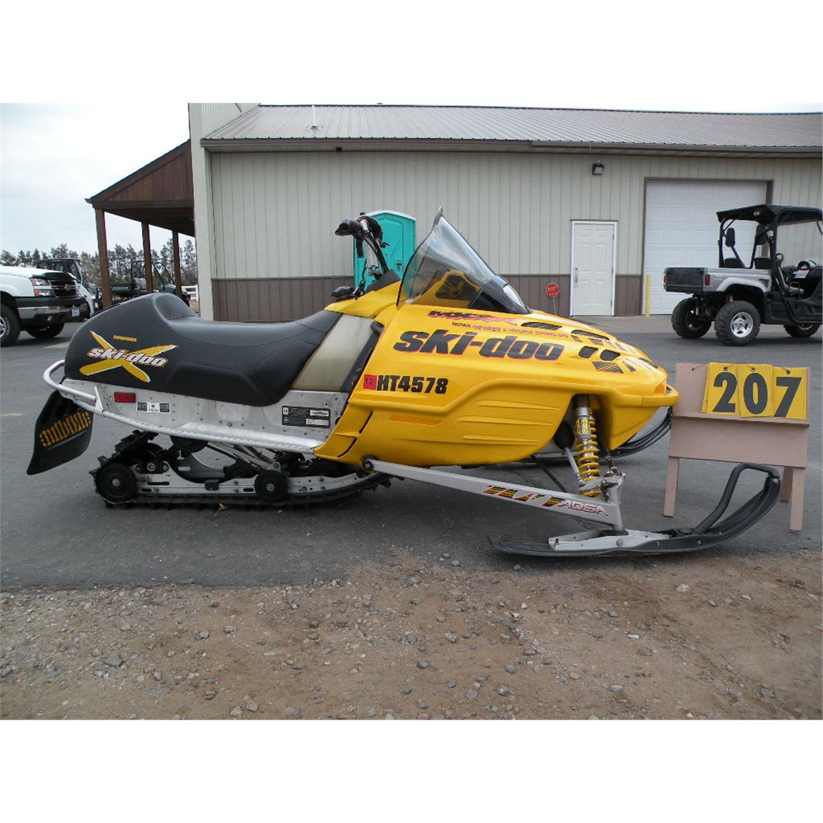 2002 Ski Doo MXZ X 440 VIN-2BPS212072V000440