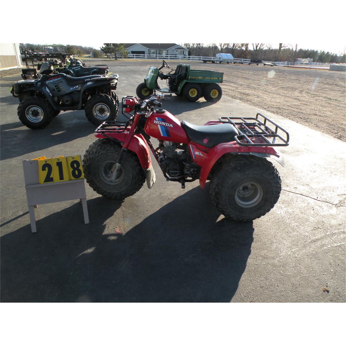 1984 Honda Big Red 200 VIN-JHSTB0552EC335703