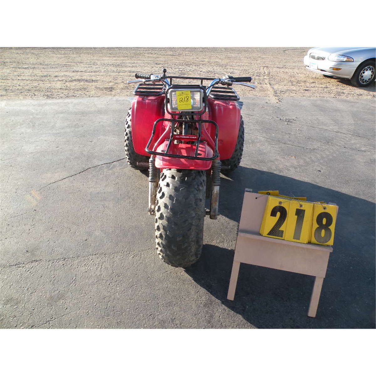 1984 Honda Big Red 200 VIN-JHSTB0552EC335703