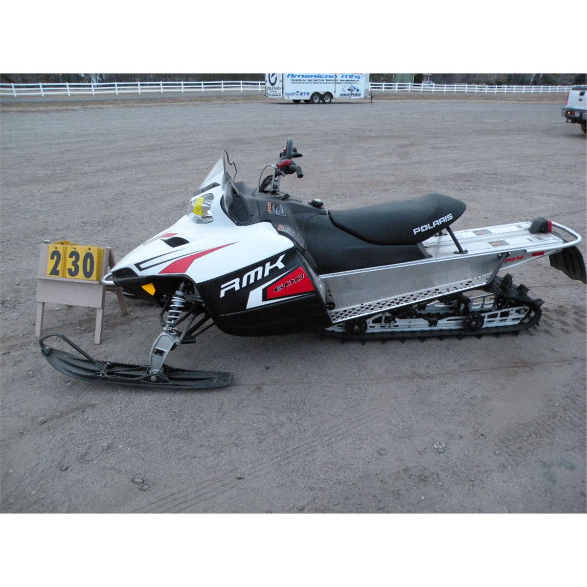 2011 Polaris 600 RMK VIN-SN1PK6HS7BC132866