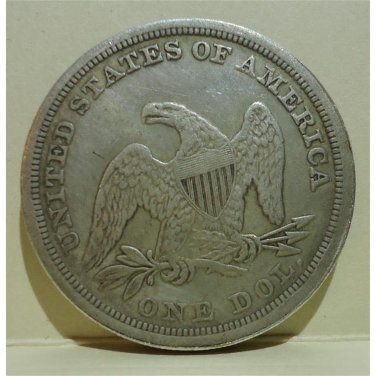 1840 Seated Liberty Silver Dollar