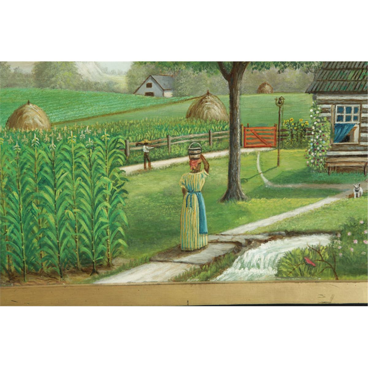 THE OLD PLANTATION BY ROBERT BUCHANAN REED (KENTUCKY, 1842-1920).