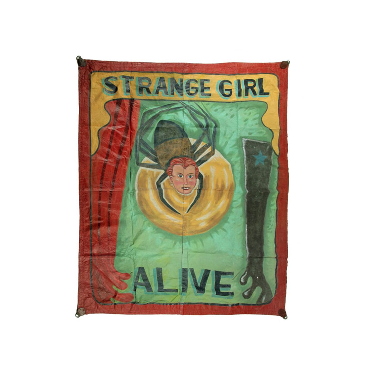 CIRCUS SIDESHOW BANNER.