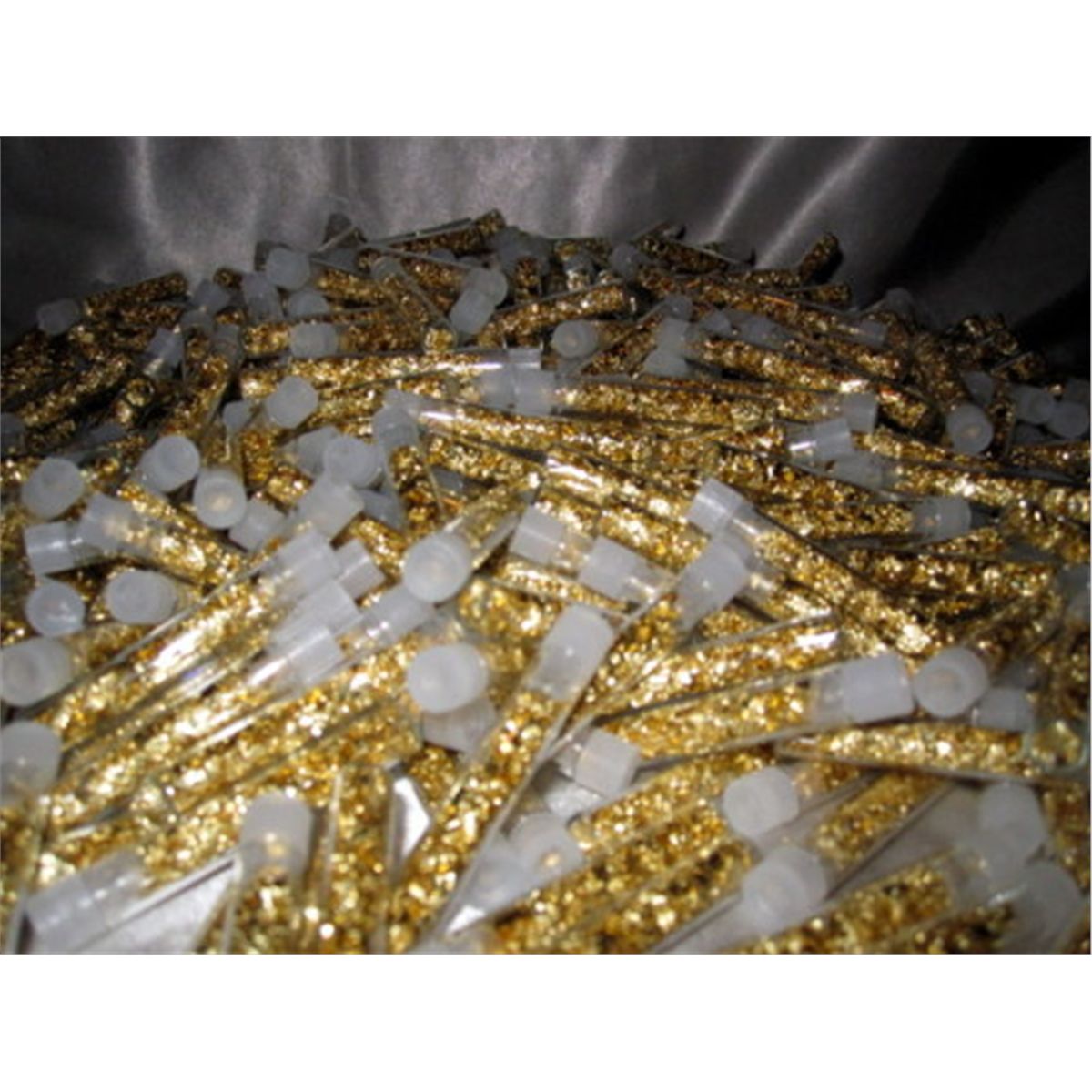 (100) Gold Leaf Vials- Non Bullion - Flakes