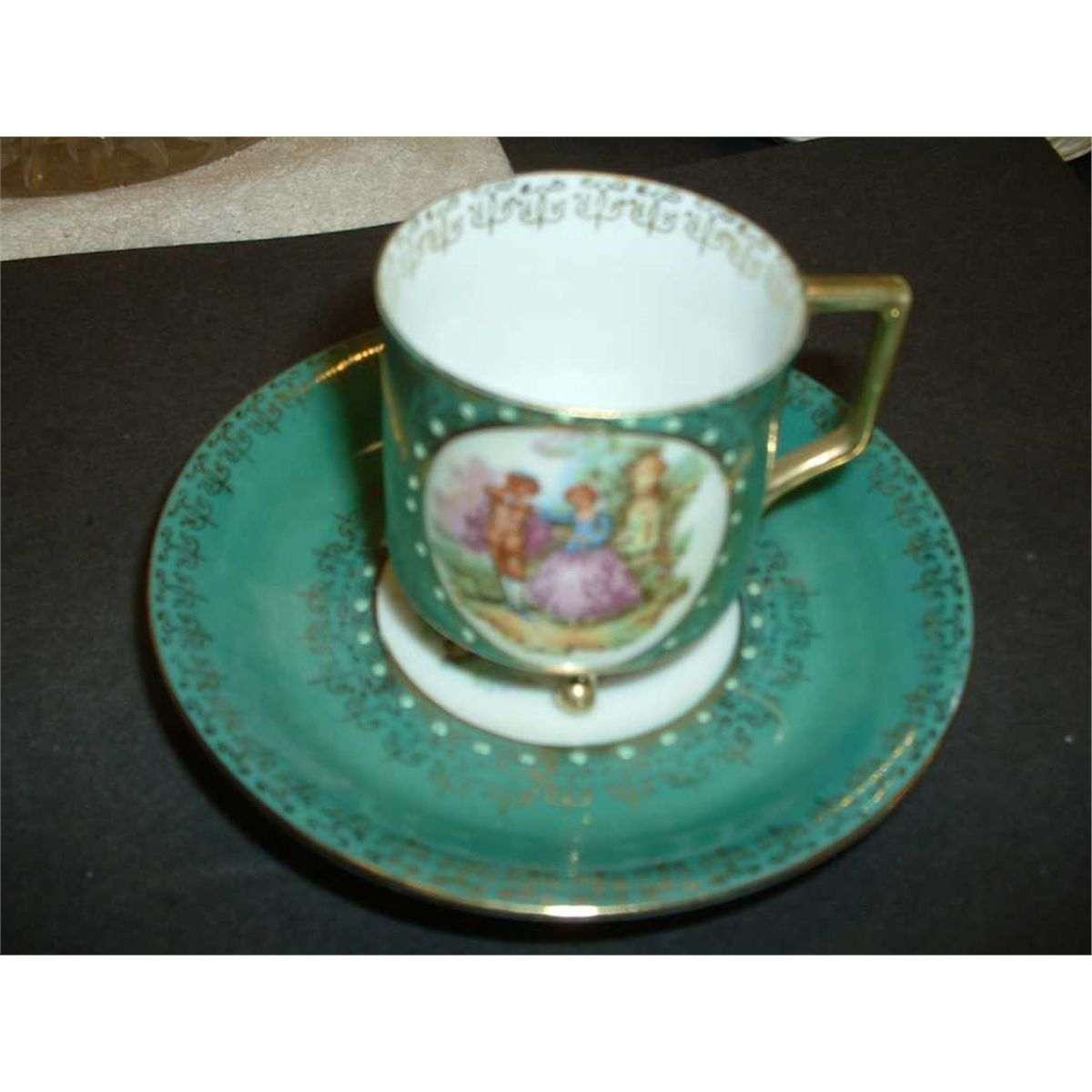 Andrea S China cup and saucer. Made in occupied Japan.