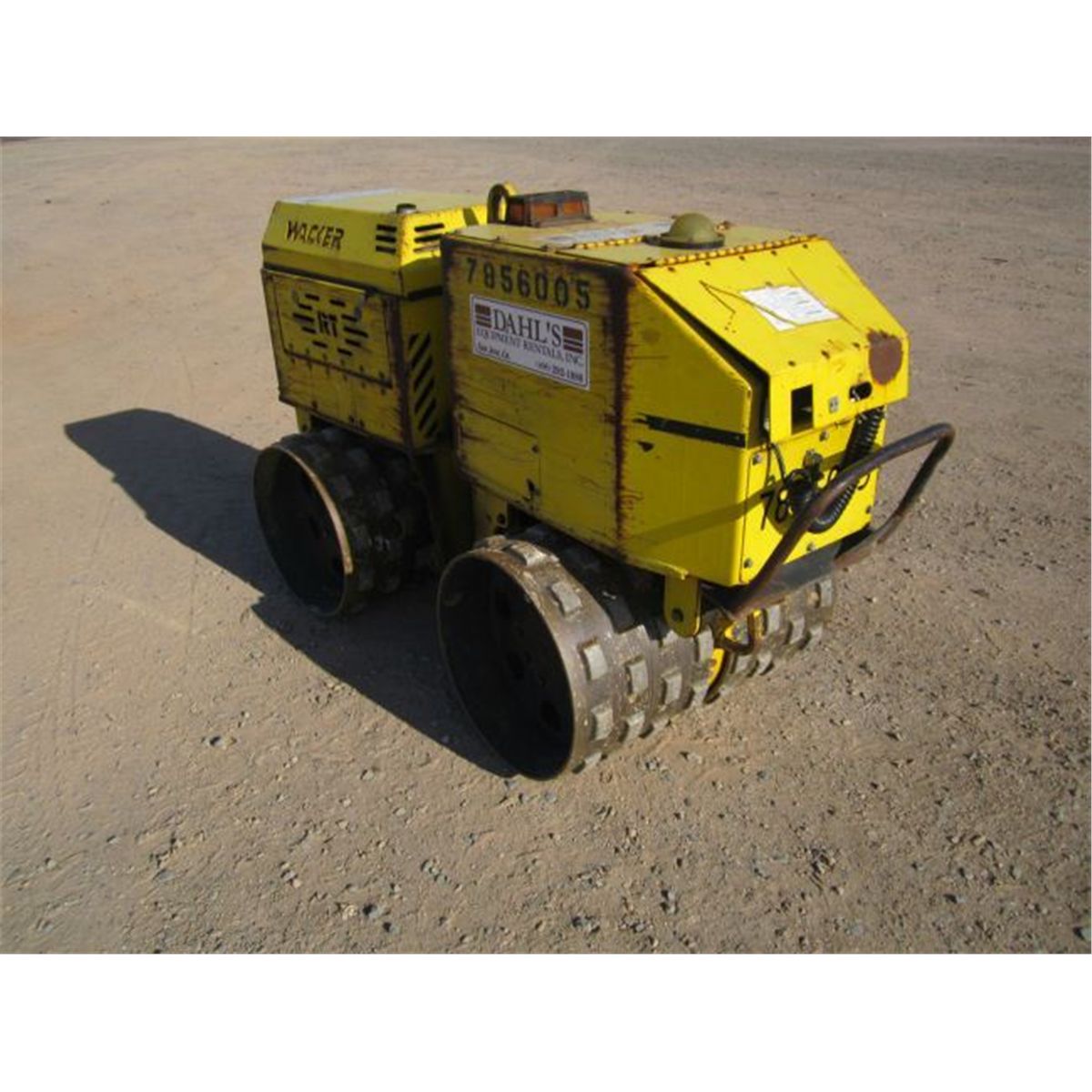 2002 Wacker RT820 Walk-Behind Trench Roller