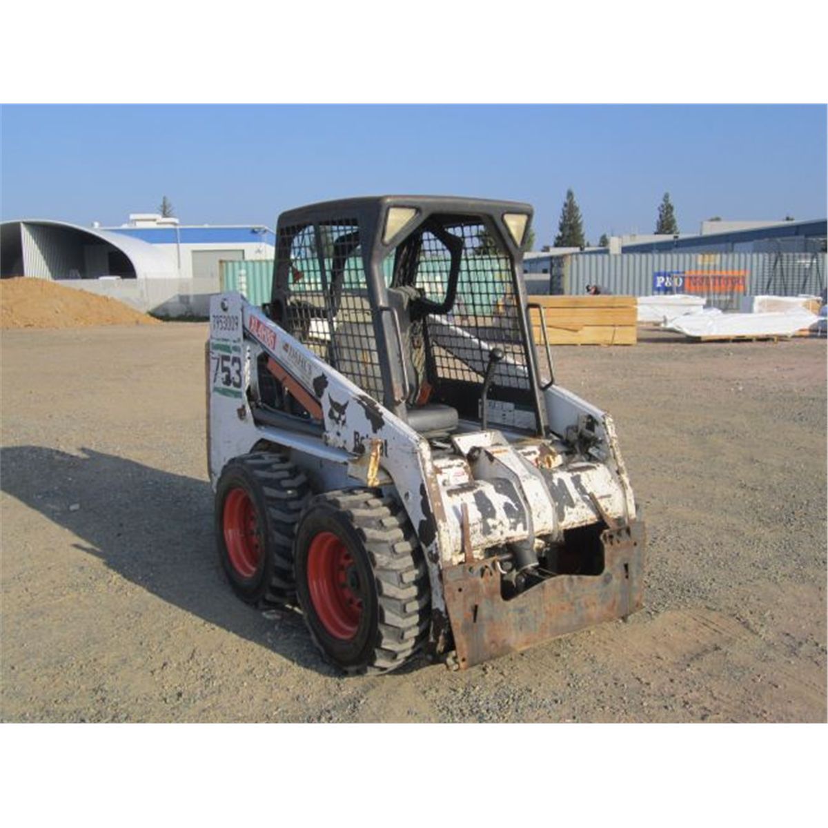2001 Bobcat 753 Skid Steer Loader