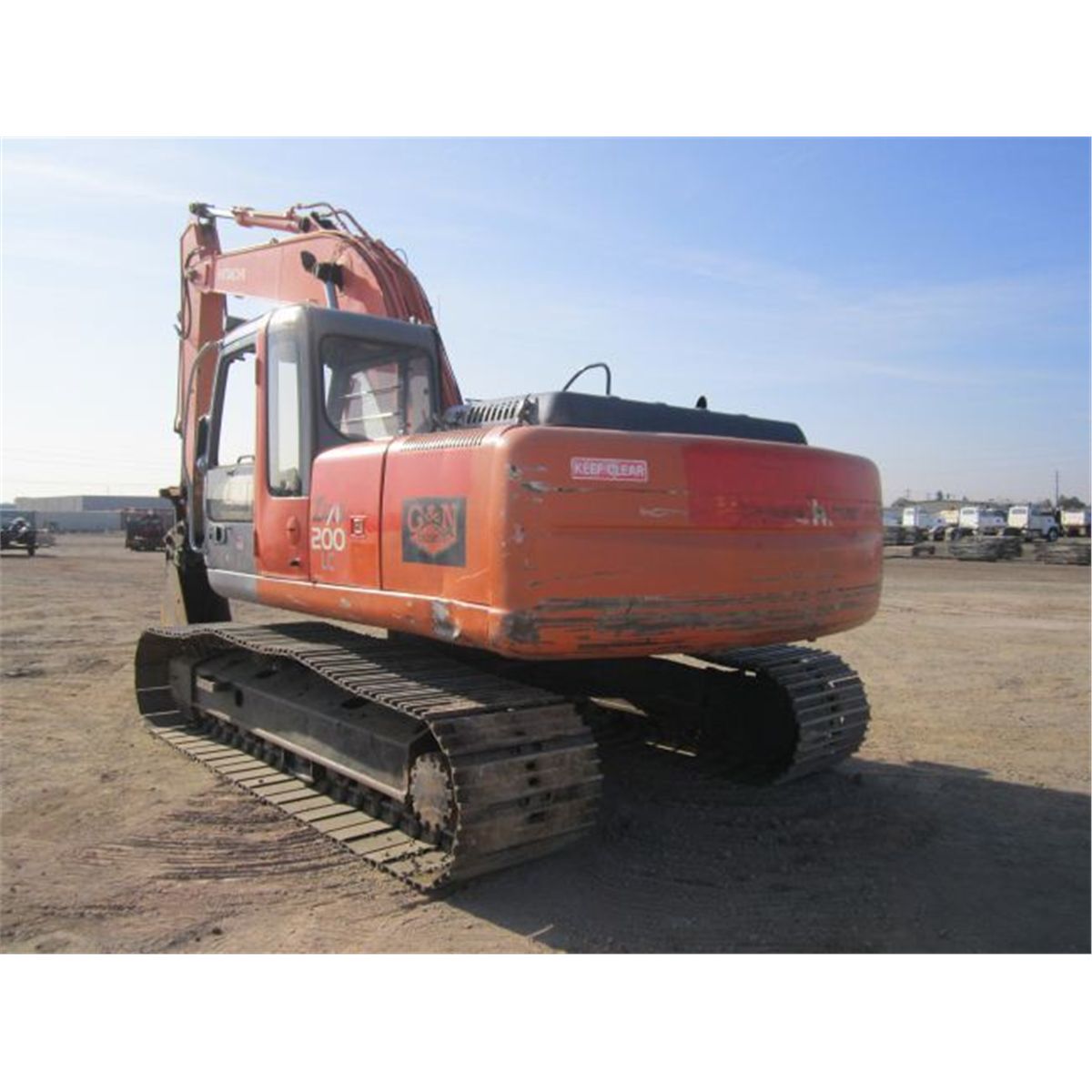 2000 Hitachi Zaxis 200LC Excavator