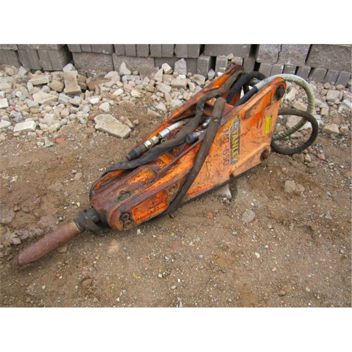Stanley MB-550 Hydraulic Breaker Attachment