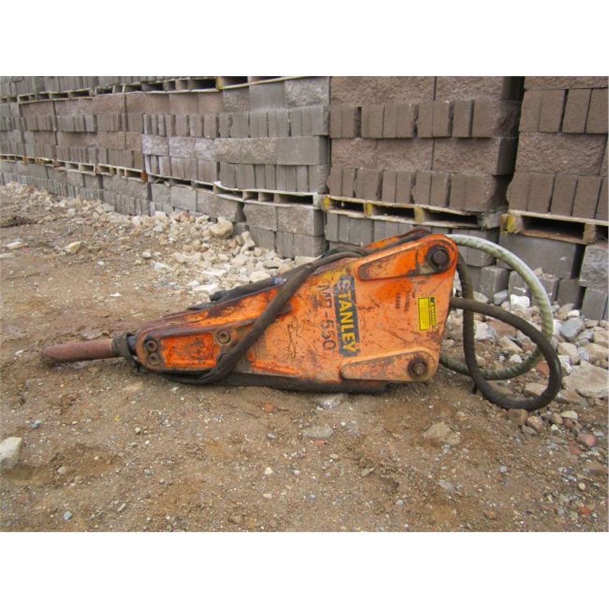 Stanley MB-550 Hydraulic Breaker Attachment