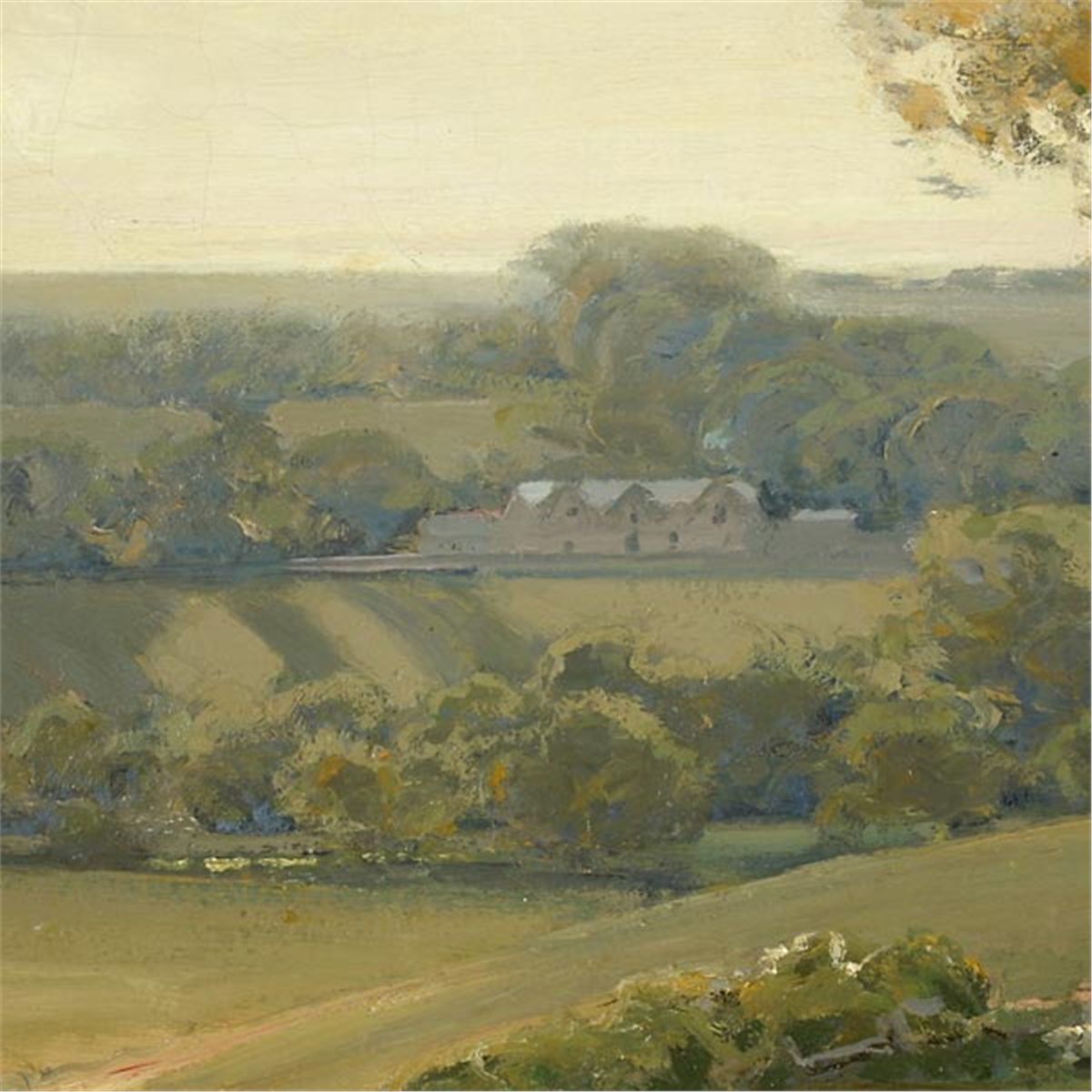 SIR ALFRED EAST, Green Rolling Hills, Oil