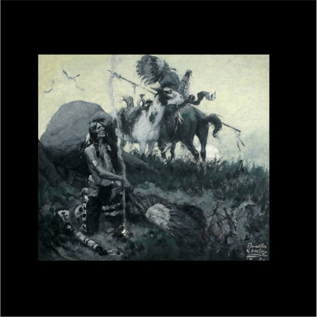 BENTON HENDERSON CLARK, Oil on Board