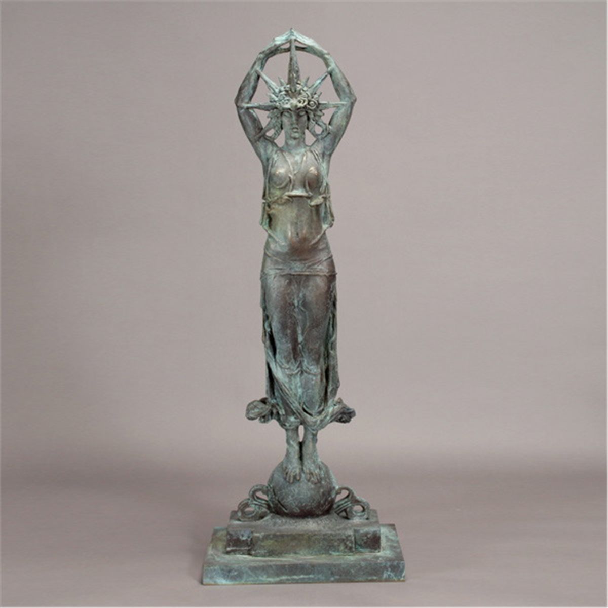 Alexander Stirling Calder "Star Maiden" Bronze