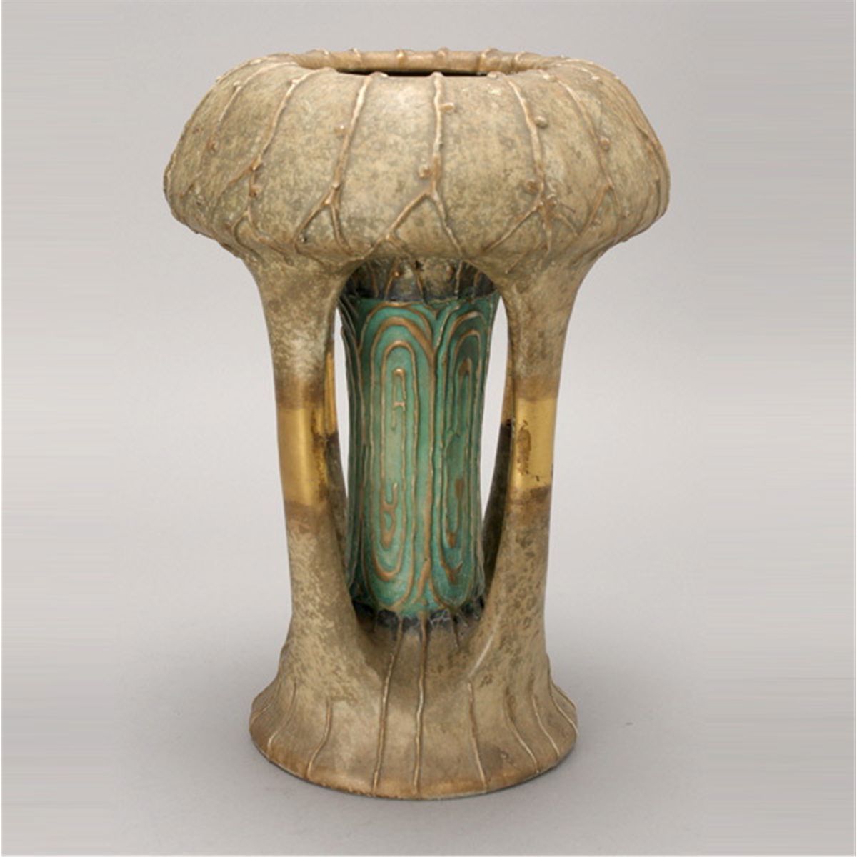Austrian Turn Teplitz Amphora Vase