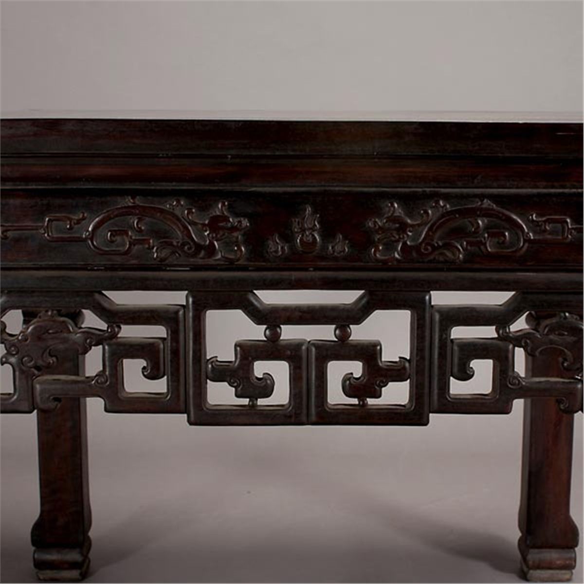 A Hardwood Square Table