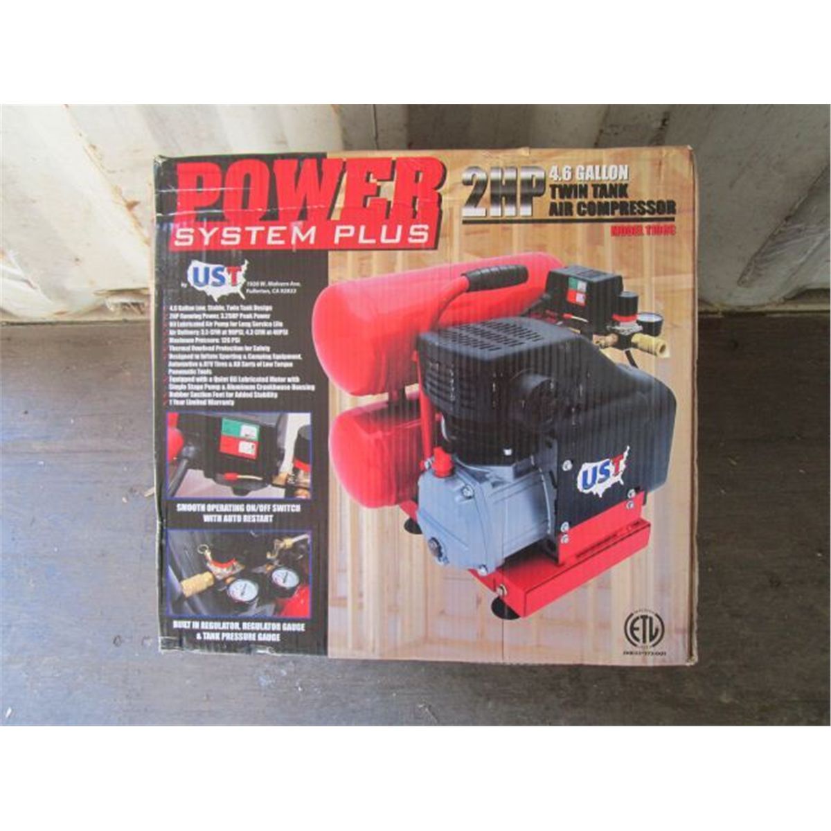 Power System Plus 2 Hp Air Compressor