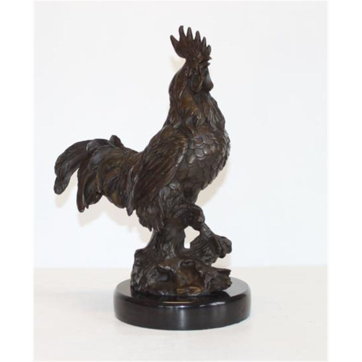 Marvelous Bronze Sculpture Rooster