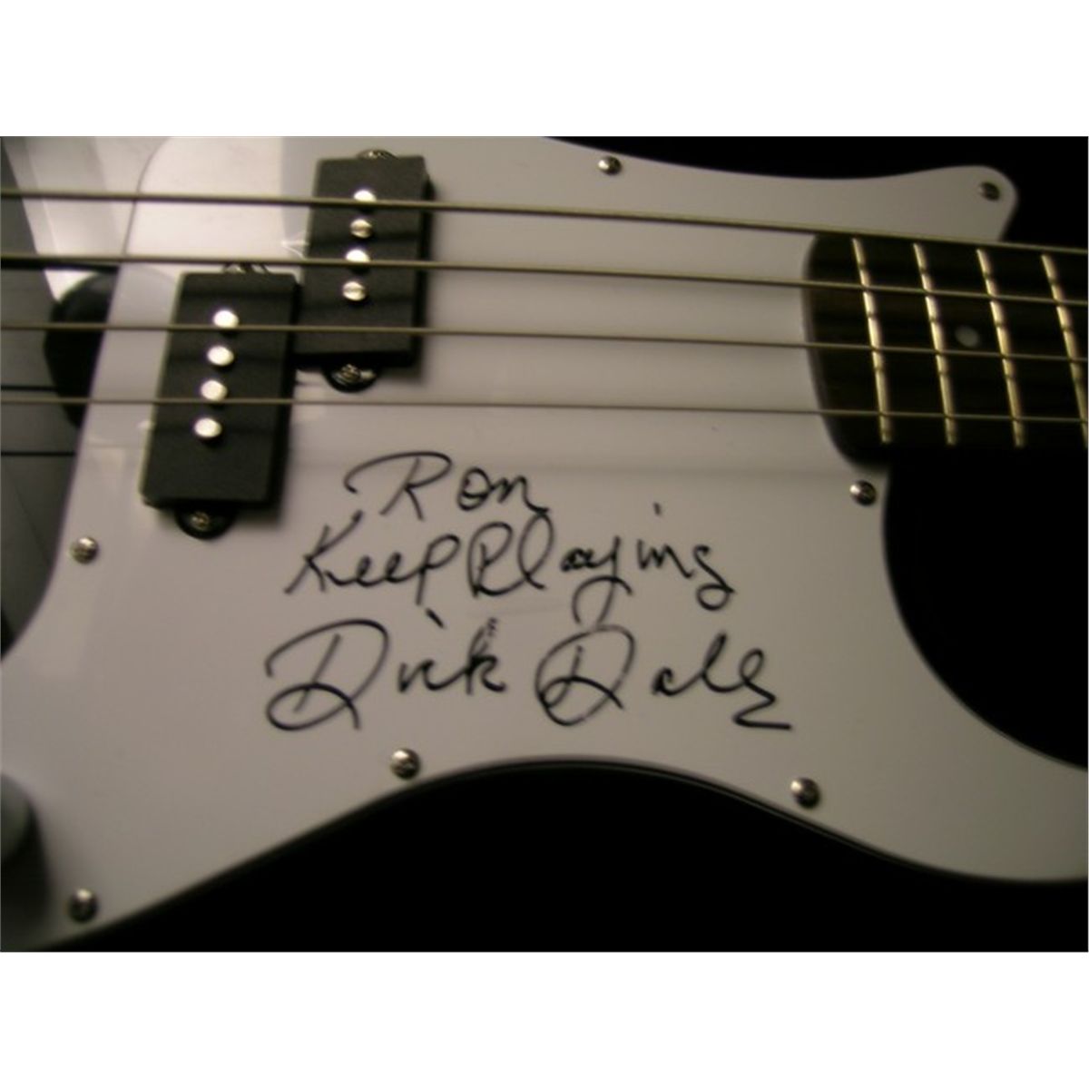 Dick Dale Signed Guitar