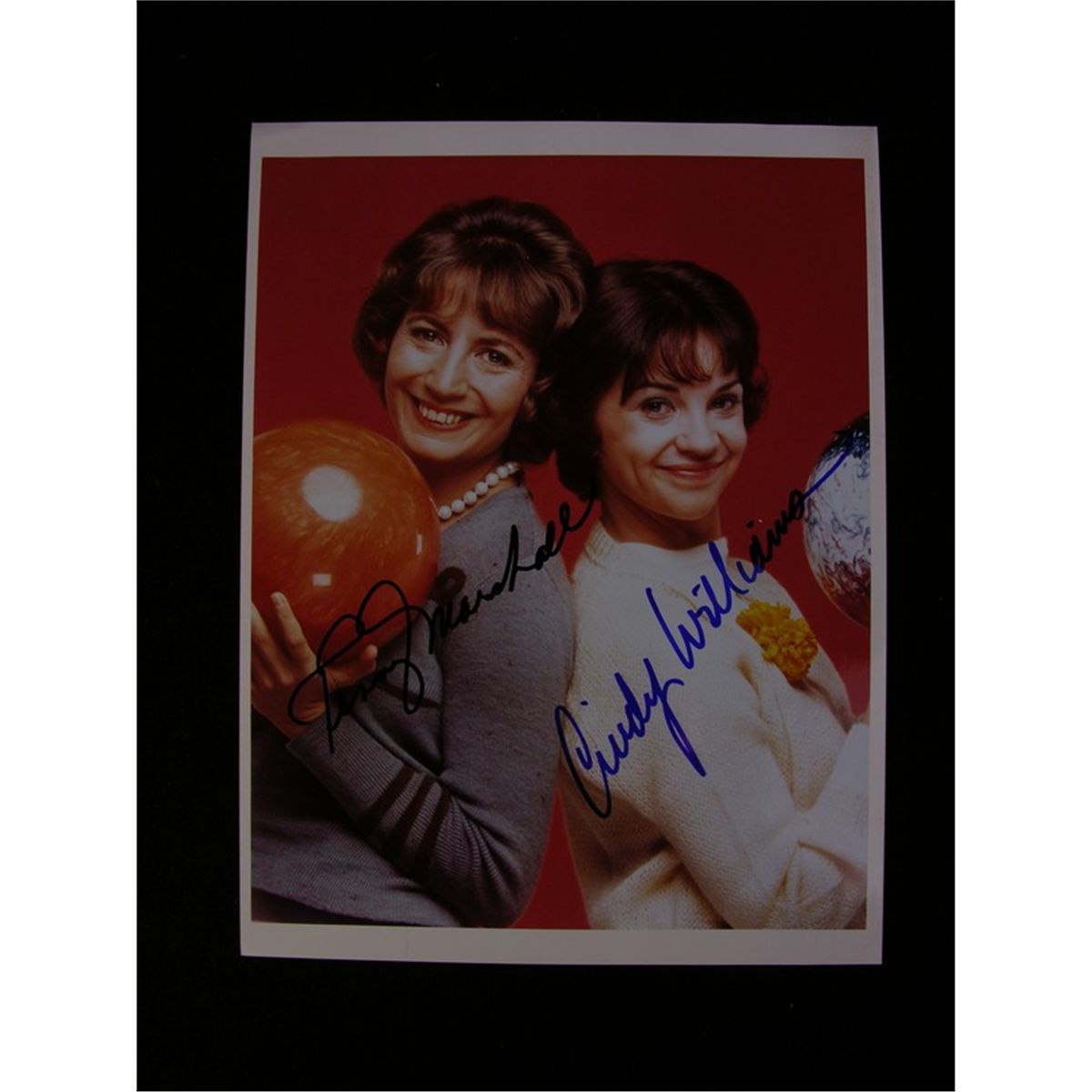 Cindy Williams and Penny Marshall Signed Photo