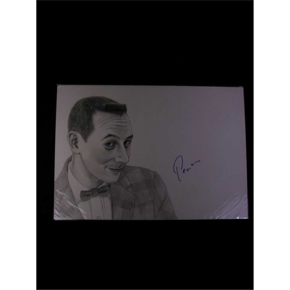 Drawing of Pee Wee Herman