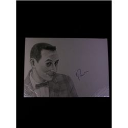 Drawing of Pee Wee Herman