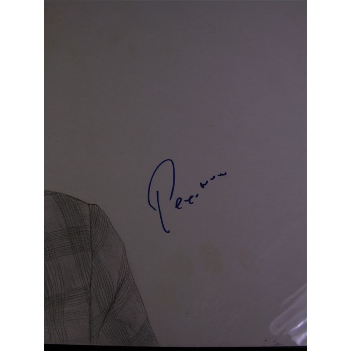 Drawing of Pee Wee Herman