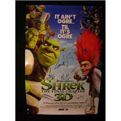 Shrek Signed Cast Poster