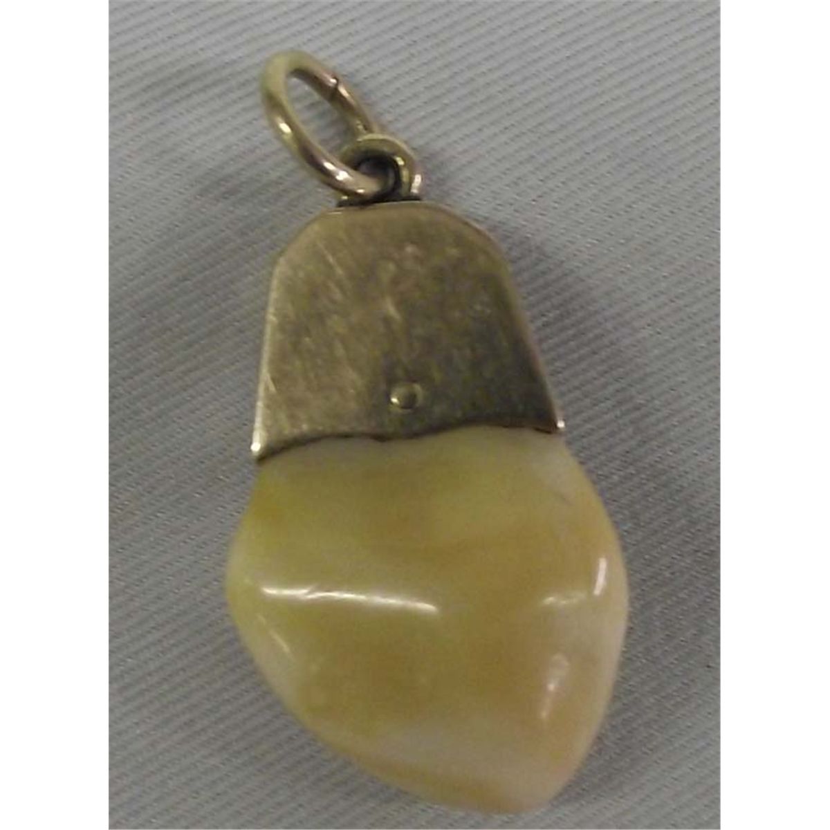 BPOE Fraternal Pendant-Elk's Tooth w/Gold Cap