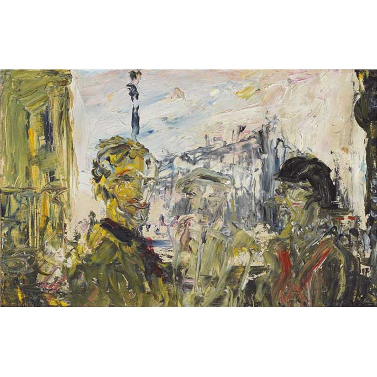 Jack Butler Yeats RHA (1871-1957) - THE STREET IN SHADOW, 1932