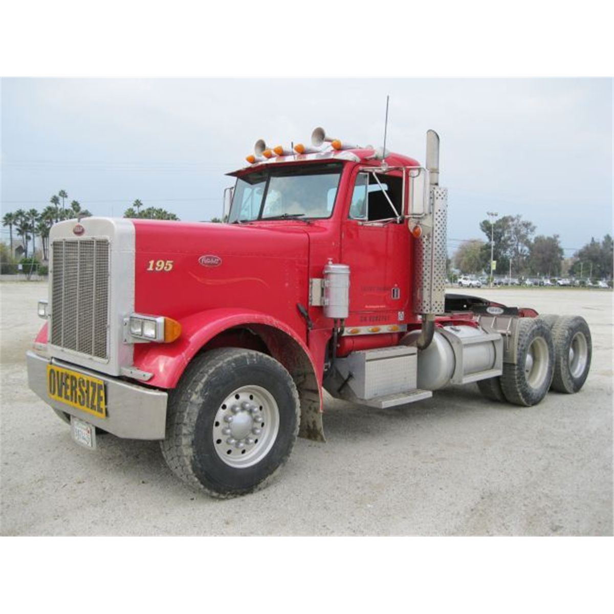 1989 Peterbilt 379 T/A Heavy Haul Truck Tractor