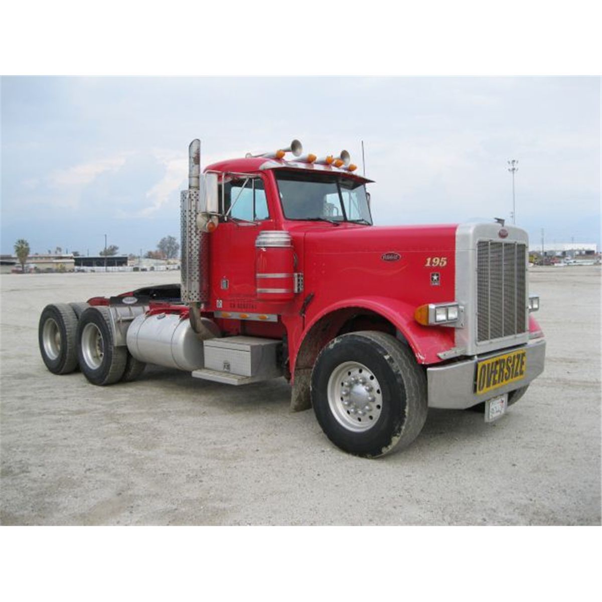 1989 Peterbilt 379 T/A Heavy Haul Truck Tractor