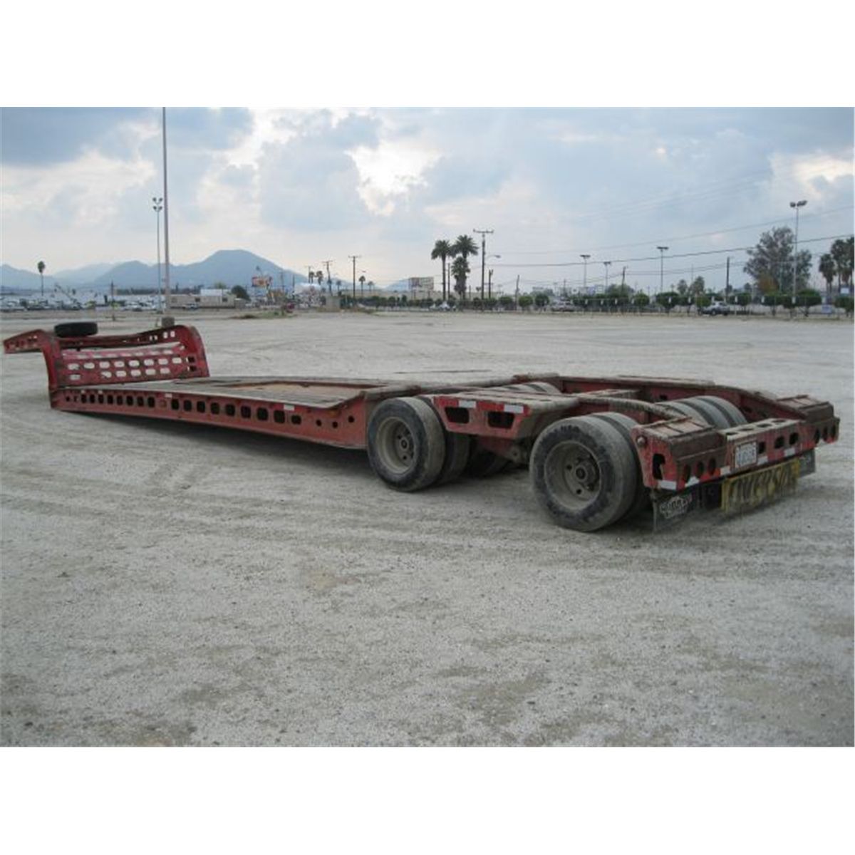 1995 Murray 16 Wheel Expando Lowboy Trailer