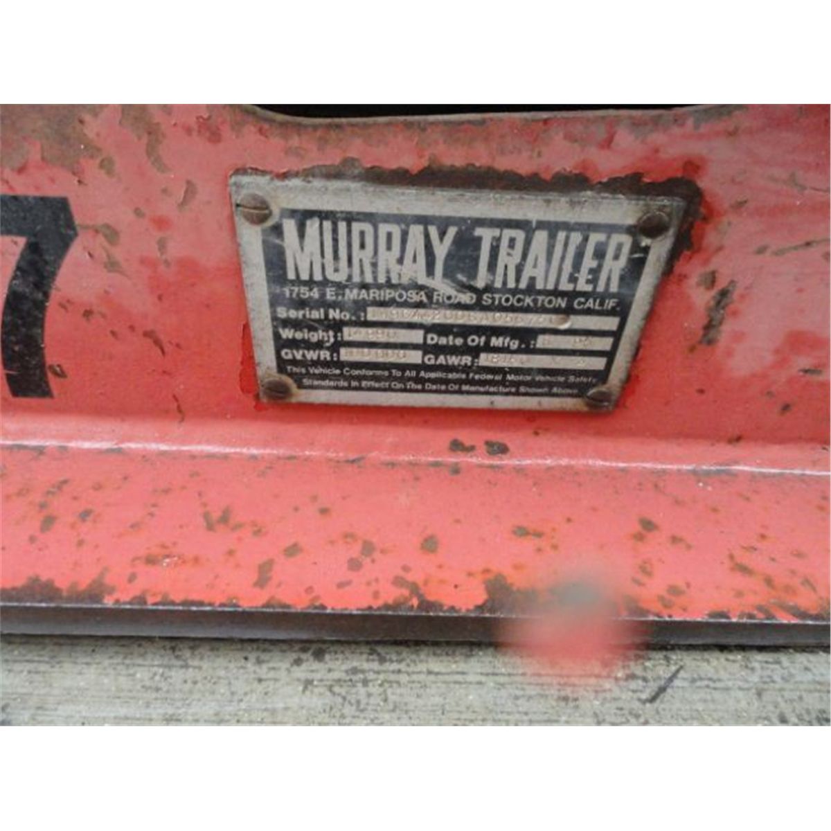 1995 Murray 16 Wheel Expando Lowboy Trailer