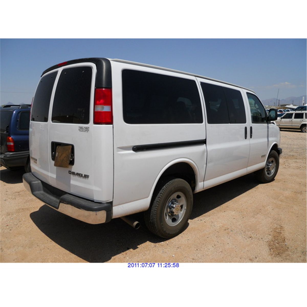 2006 - CHEVROLET EXPRESS 3500