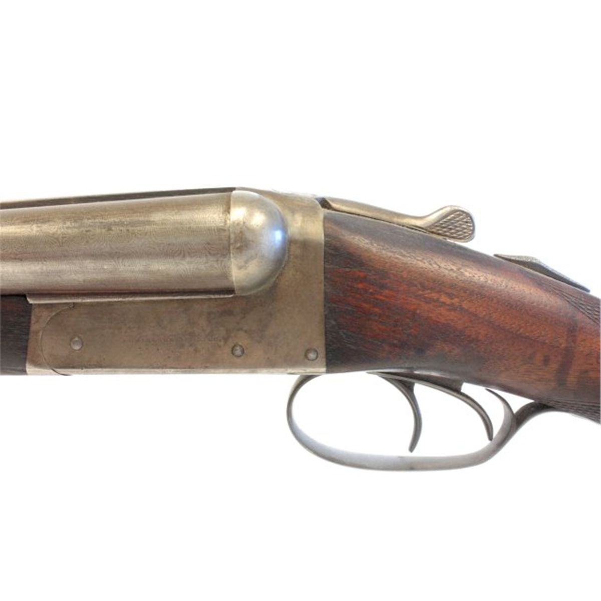 Antique Remington double barrel shotgun