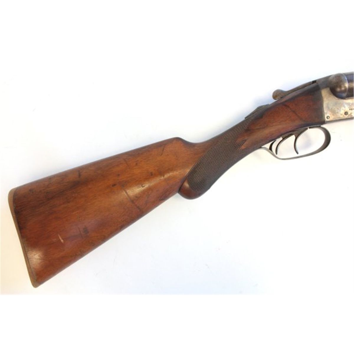 Antique Remington double barrel shotgun
