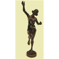 Art deco bronze figure signed F. Felix ca 1920