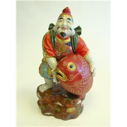 Chinese porcelain "Fisherman with Fish"