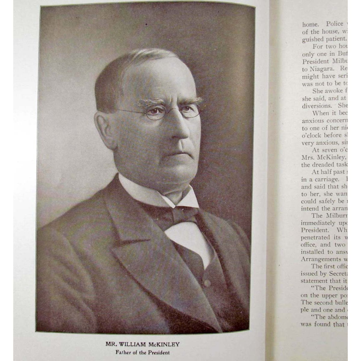 1901 "LIFE OF WILLIAM MCKINLEY OUR MARTYRED PRESIDENT" HARDCOVER BOOK