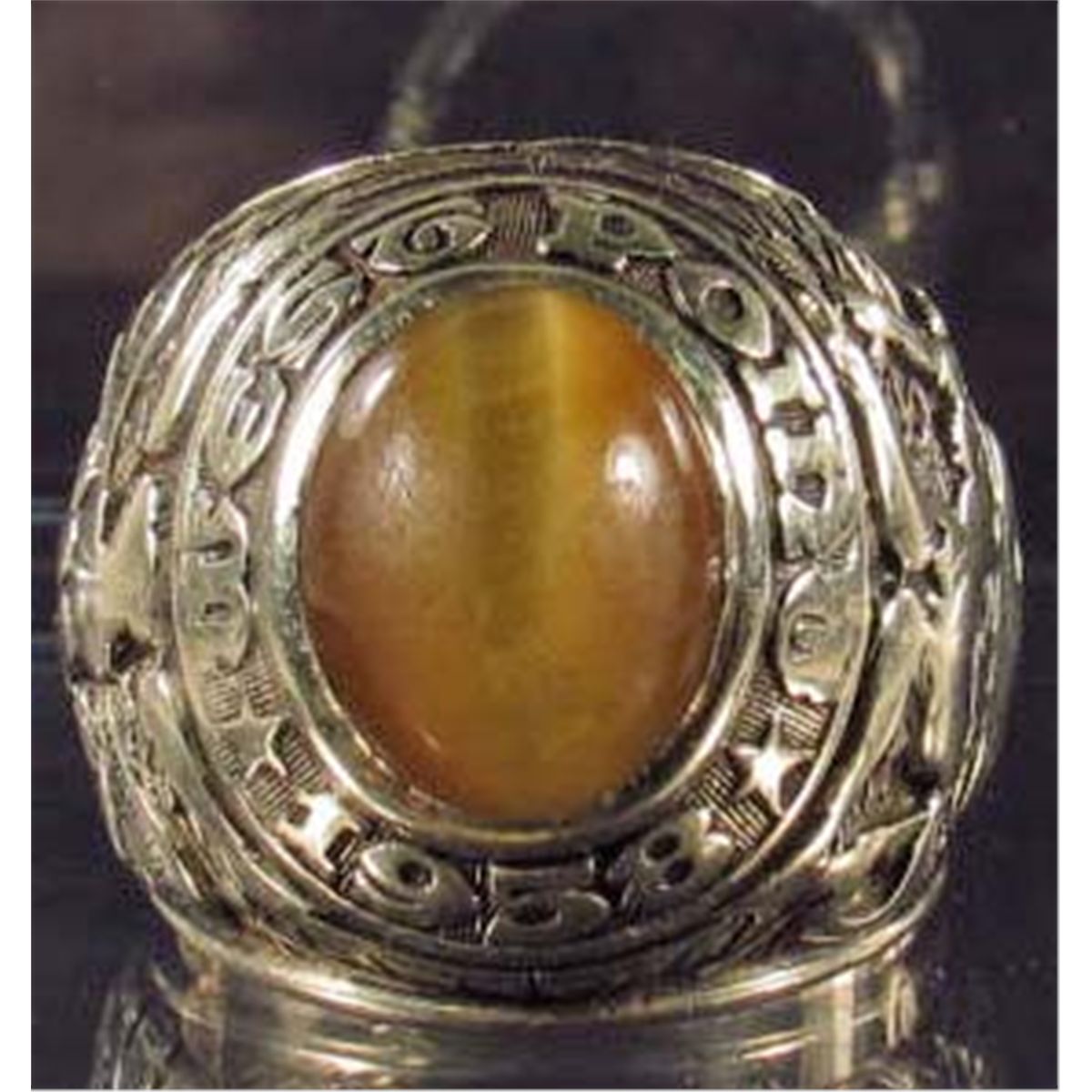 14K GOLD 1958 WEST POINT CLASS RING - 28.3 GRAMS