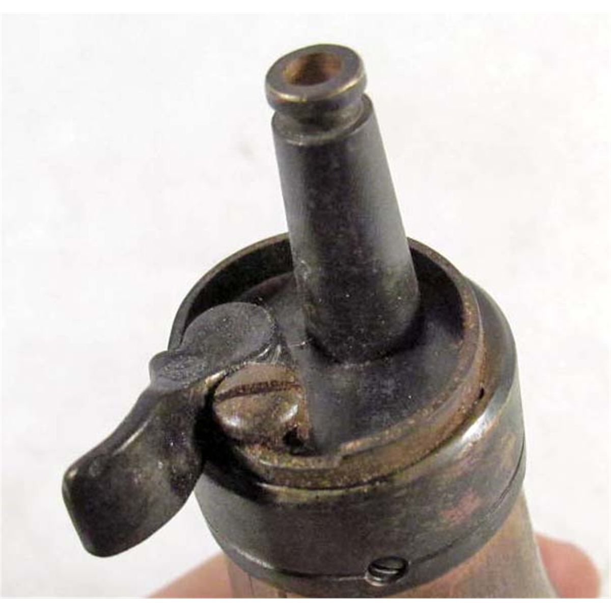 OLD WEST POCKET MODEL COLT PISTOL GUN POWDER FLASK