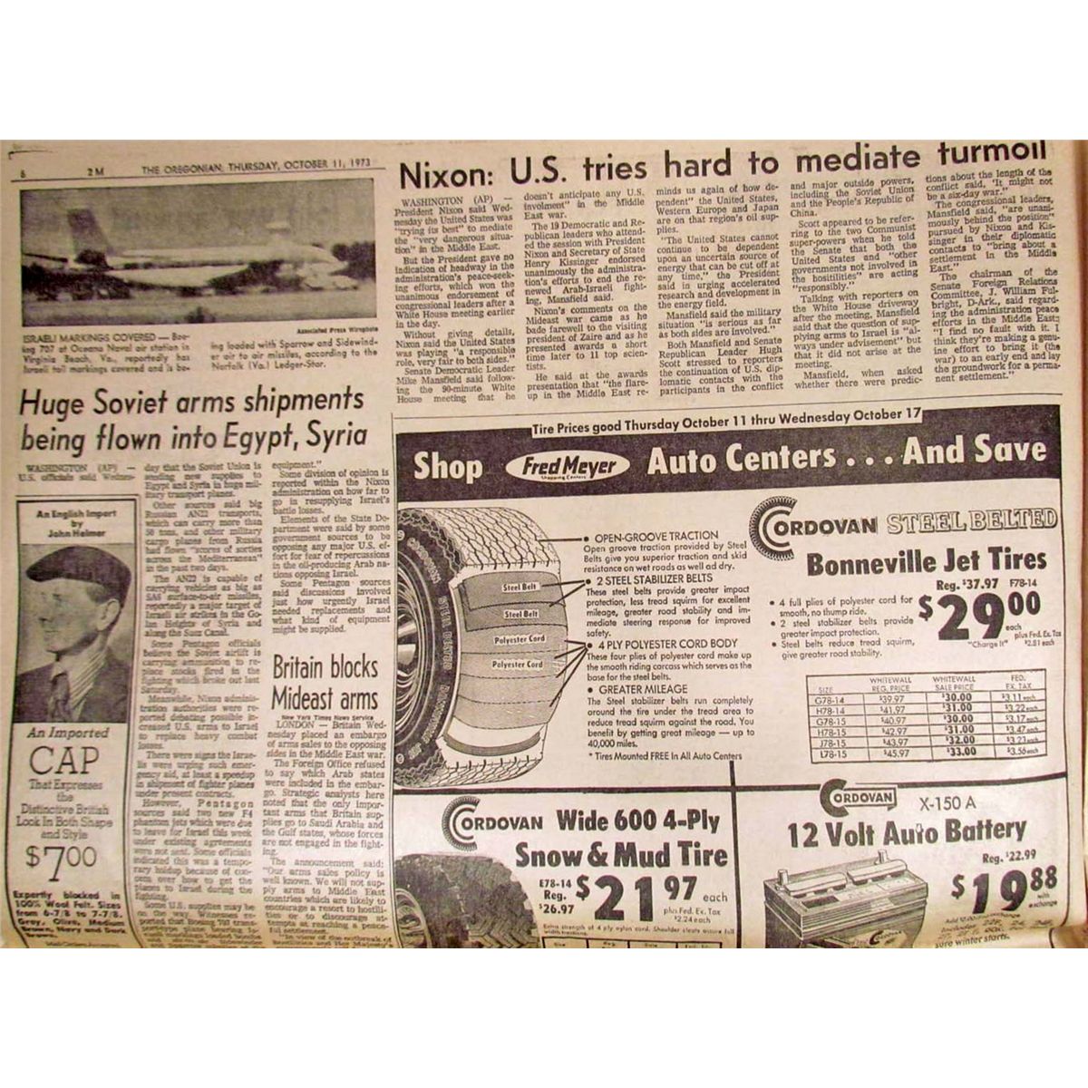 1973 NEWSPAPER - THE OREGONIAN
