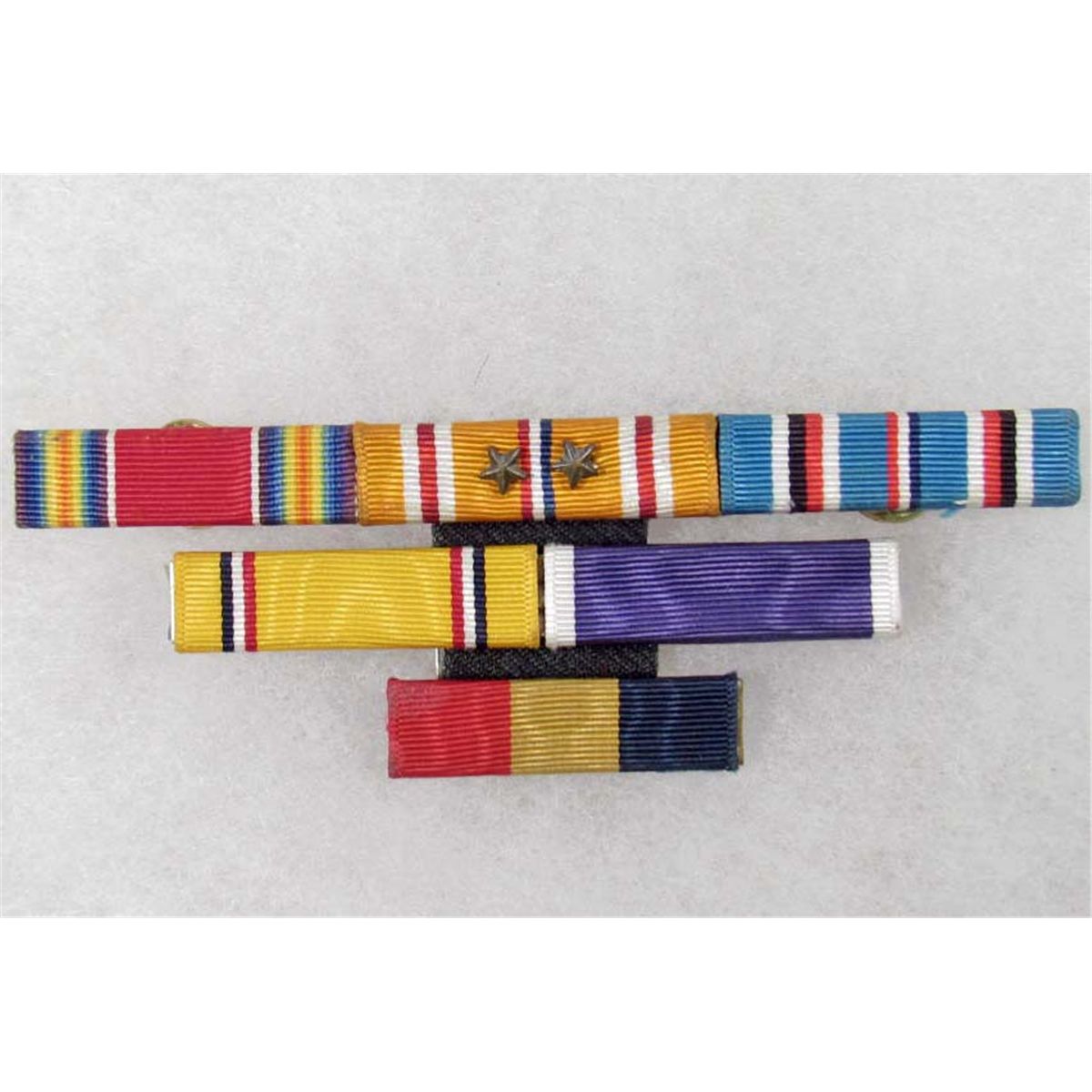 USN WW2 NAVY JOHN F KENNEDY RIBBON BAR